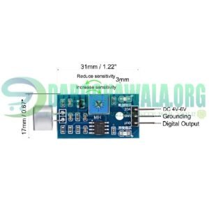 LM393 Microphone Sound Sensor Voice Detection Module In Pakistan