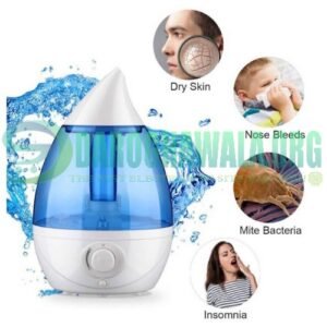 Ultrasonic Cool Mist Humidifier 1.6L Gallon Air Humidifiers For Bird ...