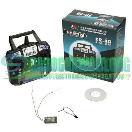 6 Channel RC Transmitter Receiver Flysky FS-I6 Transmitter With FS-IA6 ...