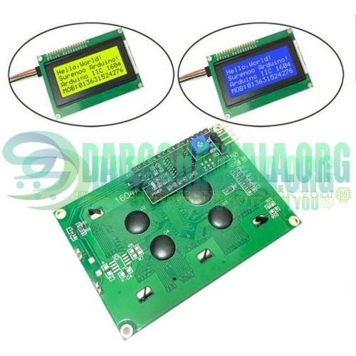 LCD2004 Blue Parallel LCD Display with IIC/I2C interface in Pakistan