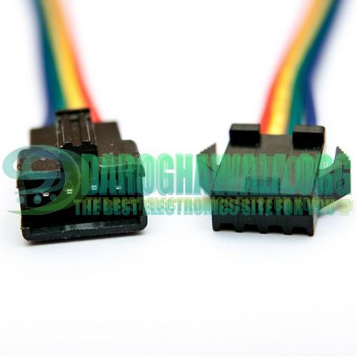 4 Pin SM Connector Male to Female 4pin SM Connector Cable for RGB LED Strip in Pakistan