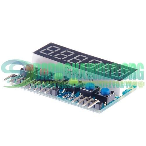 6-Digit 8 Segment Tube LED Display Module TM1637 for Arduino Raspberry PI in Pakistan