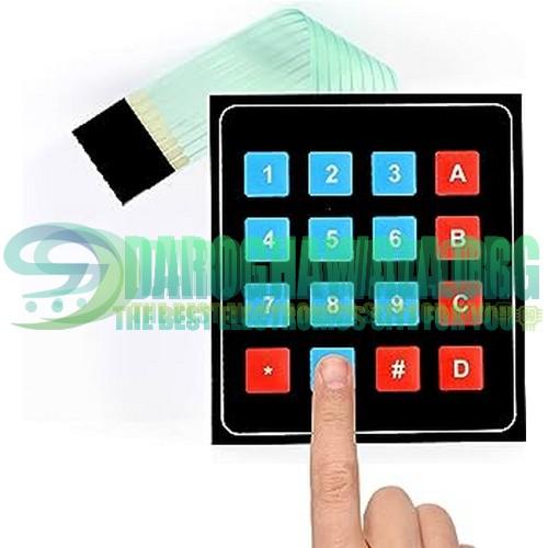 Arduino 4X4 Keypad Matrix Keypad Membrane Switch In Pakistan Arduino 4X4 Keypad Matrix Keypad Membrane Switch In Pakistan