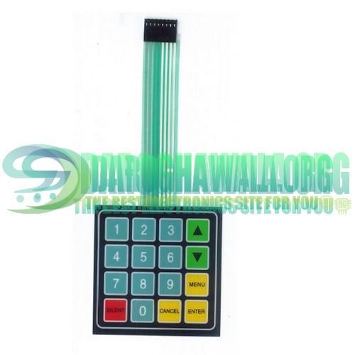 4x4 Arduino Keypad Matrix With Up Down Keys In Pakistan